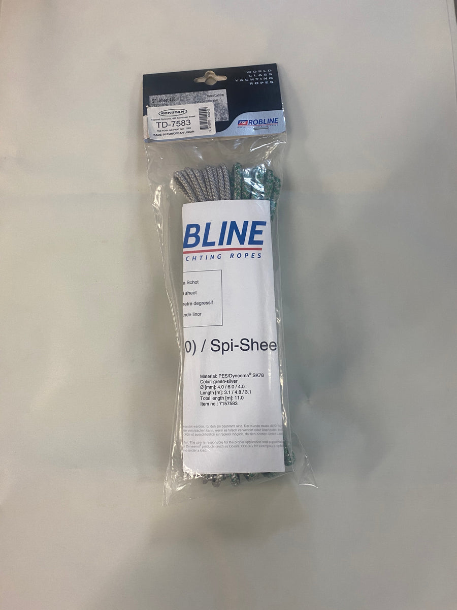 Robline 420 Spinnaker Sheets (tapered) – NB Sailsports