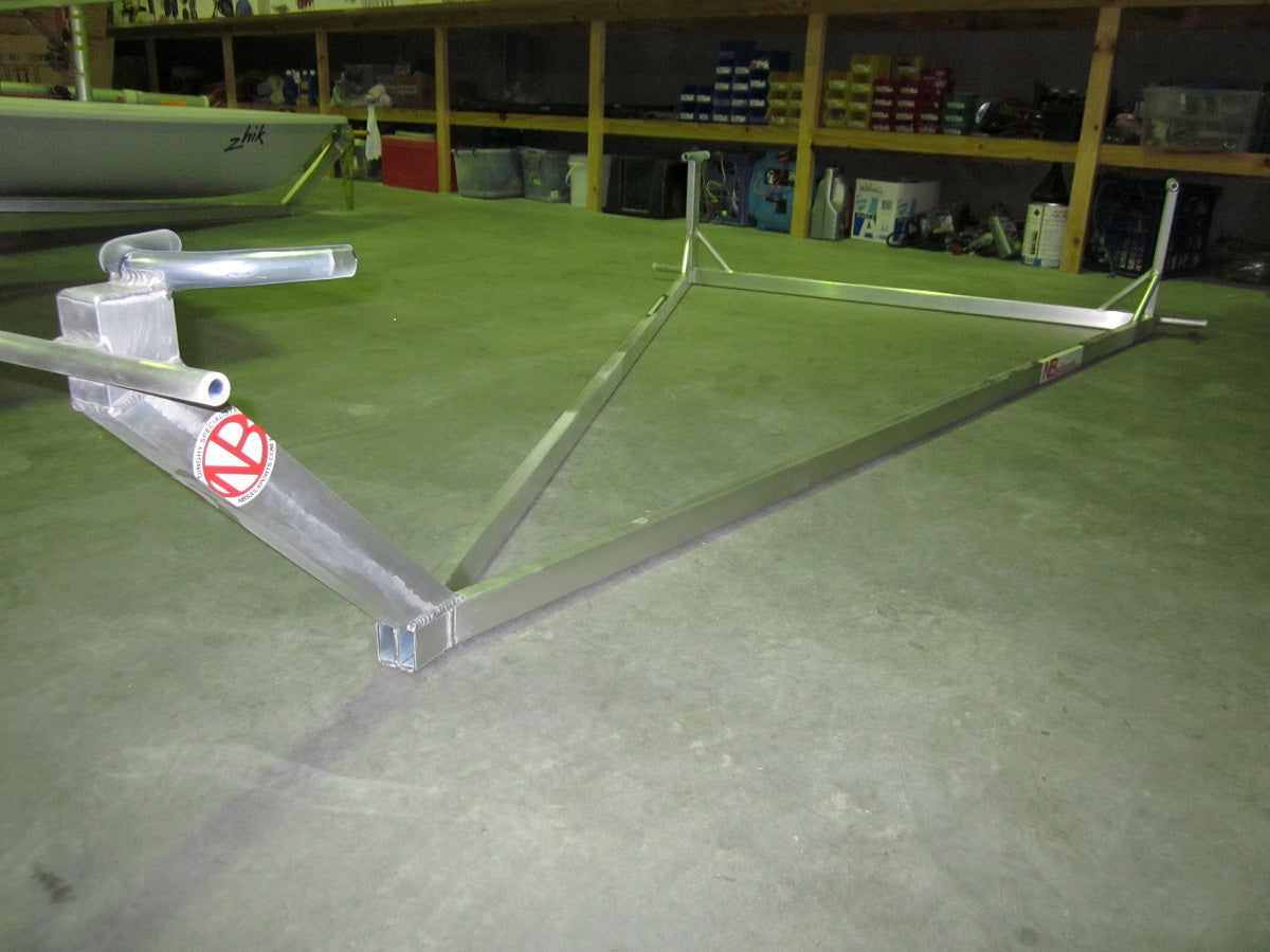 NB ILCA (Laser) Alloy Dolly with Full Rubber wheel – NB Sailsports