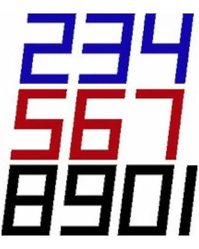 ILCA 4 Sail Digital Number set (set of 12 numbers) – NB Sailsports